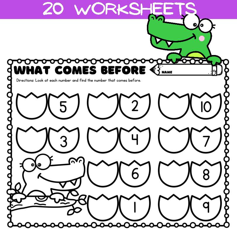 Numbers 0-10 Kindergarten Math Worksheets - Classful