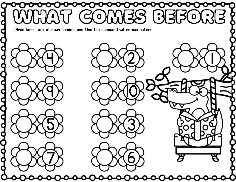 Numbers 0-10 Kindergarten Math Worksheets - Classful