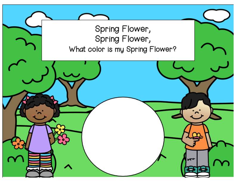 Preschool Spring Circle Time Props Games and Activities - Classful