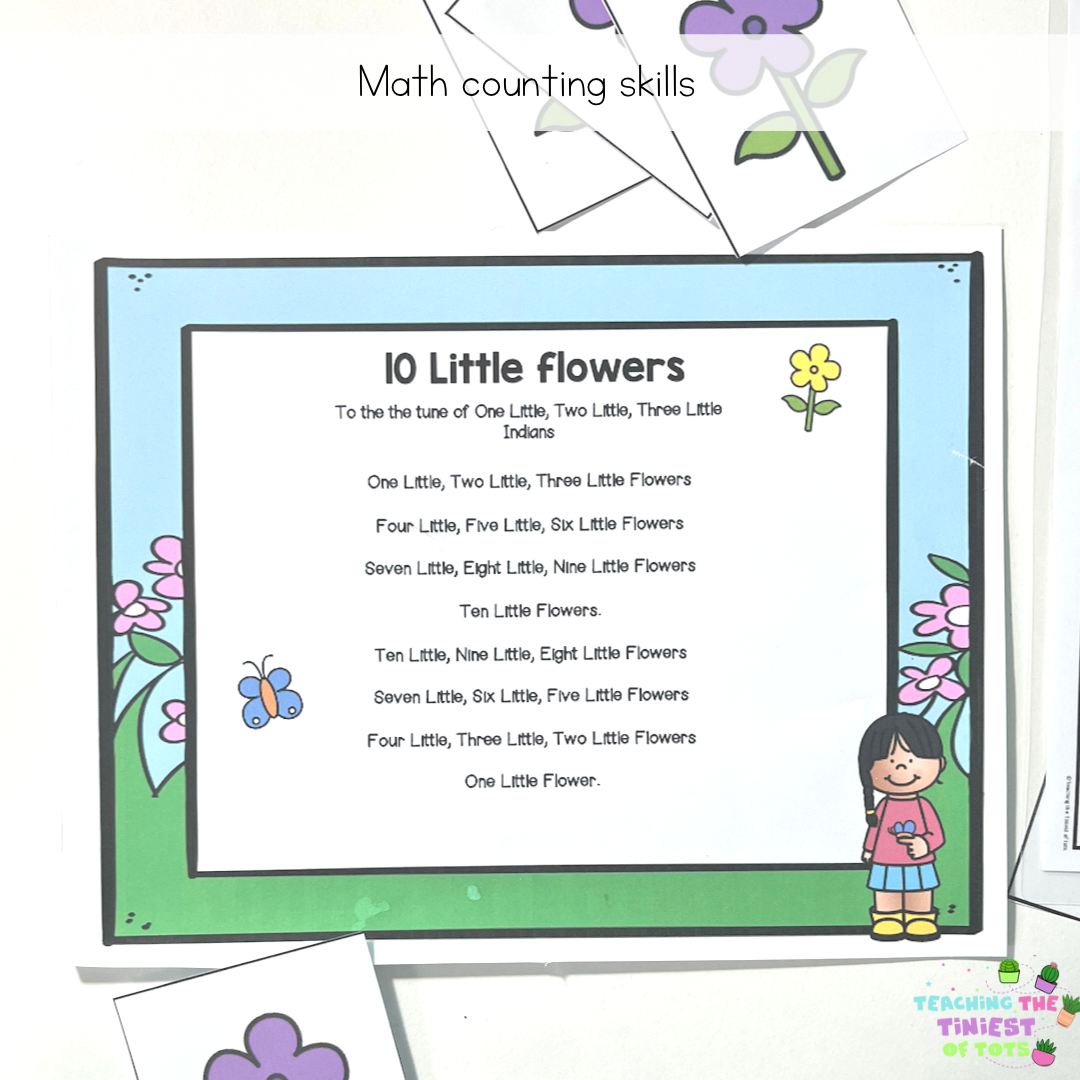 Preschool Spring Circle Time Props Games and Activities - Classful