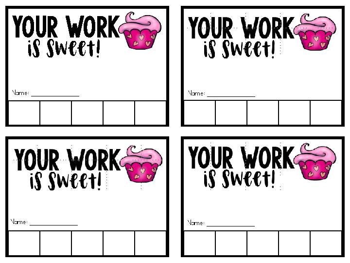 Punch Cards for Rewards and Incentives- Valentine's Day Themed Options ...