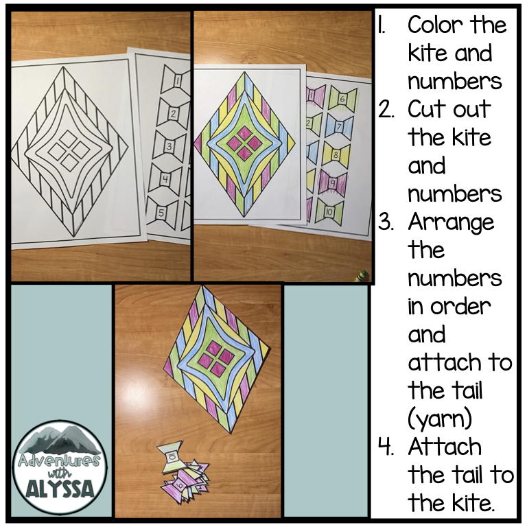 Number Spring Craft - Classful