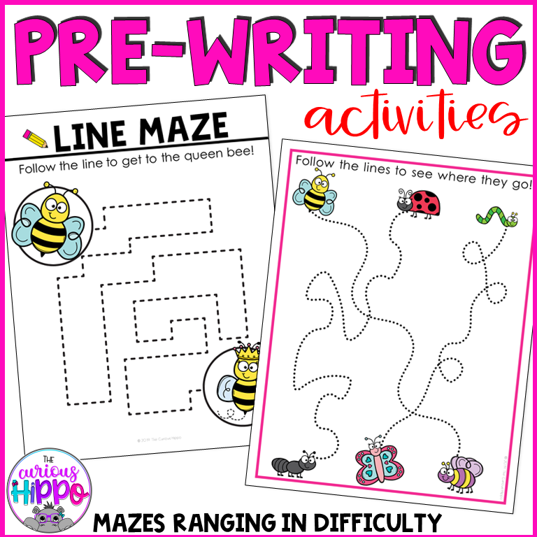 Pre-writing Activities for April - Classful