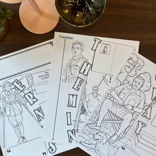 Ernest Hemingway Poster- Collaborative Group Activity for Literature ...