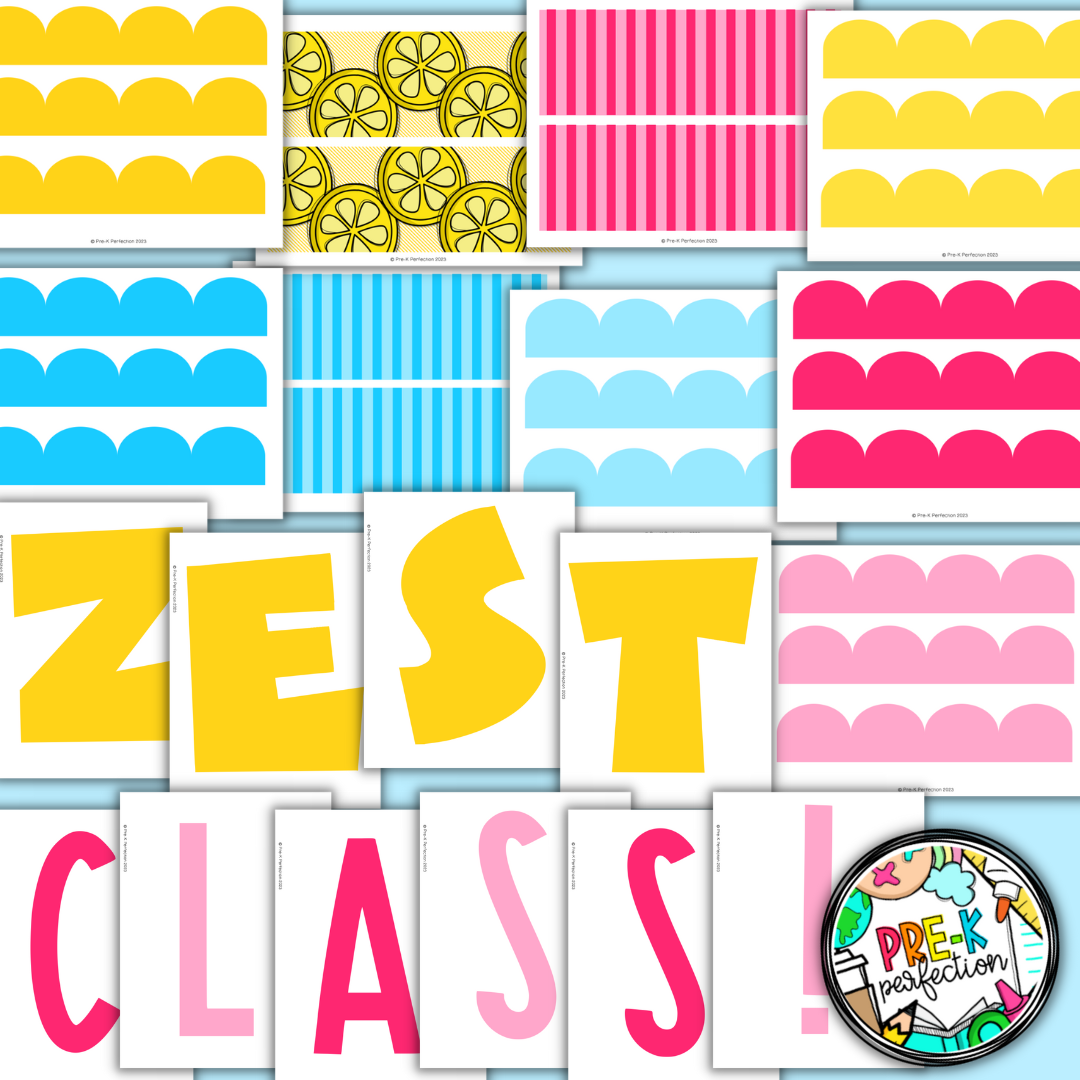 Lemonade Bulletin Board | The Zest Class Decor | Summer Bulletin Board ...