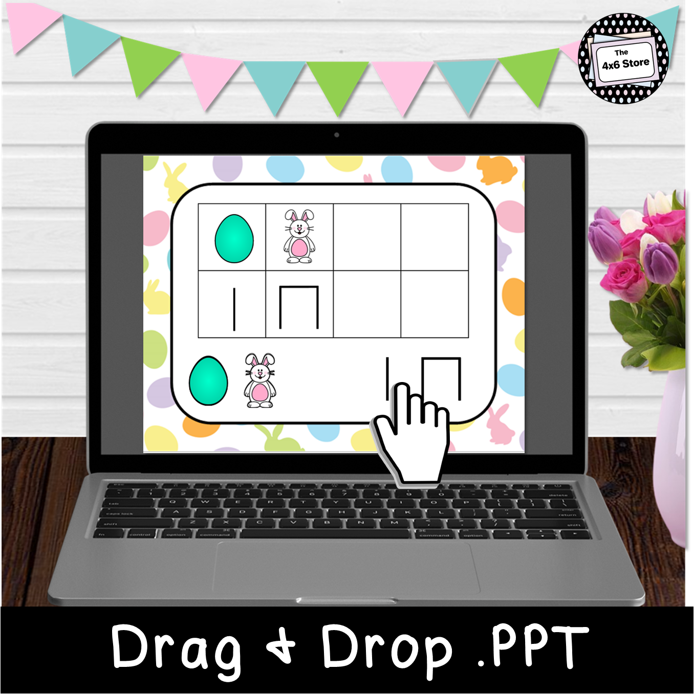 Easter Pre Rhythm (Iconic Notation) Composition Activity + PPT - Classful