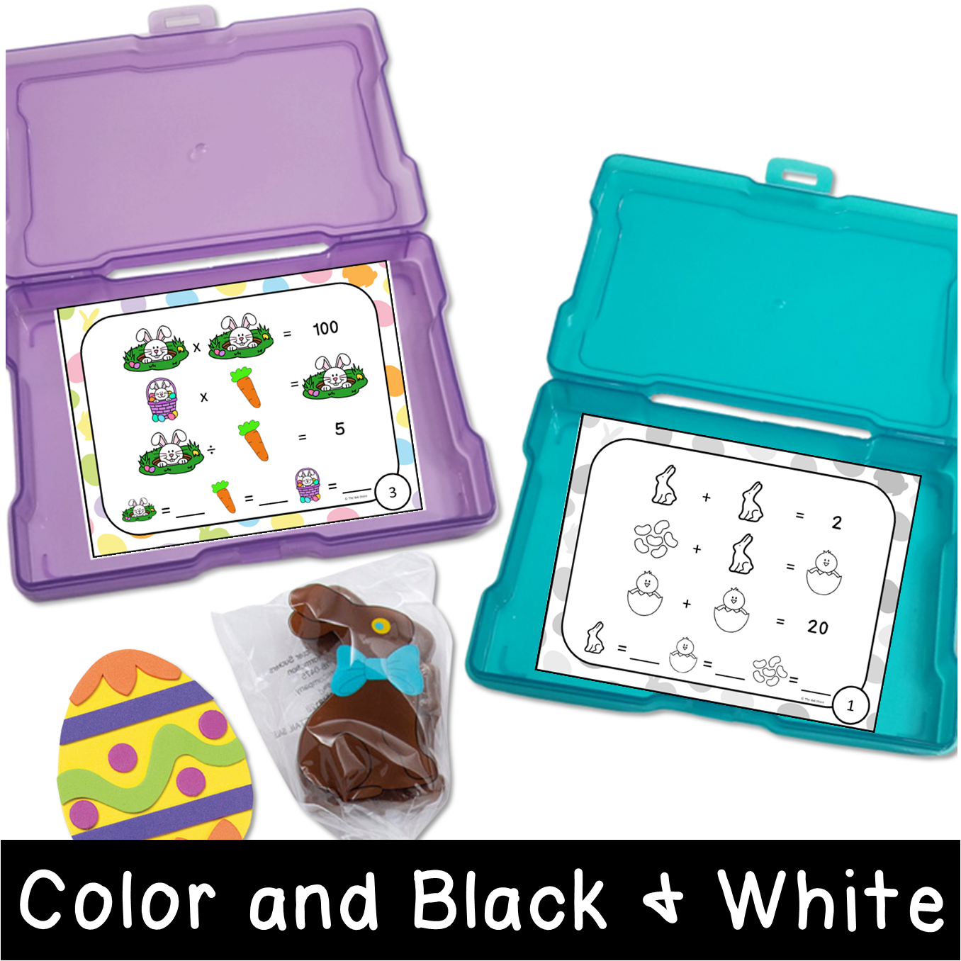 Spring Multiplication Math Logic Puzzle Enrichment Activity - Classful