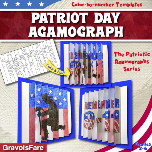 Patriot Day Activities and Crafts- September 11th Agamograph (Great ...