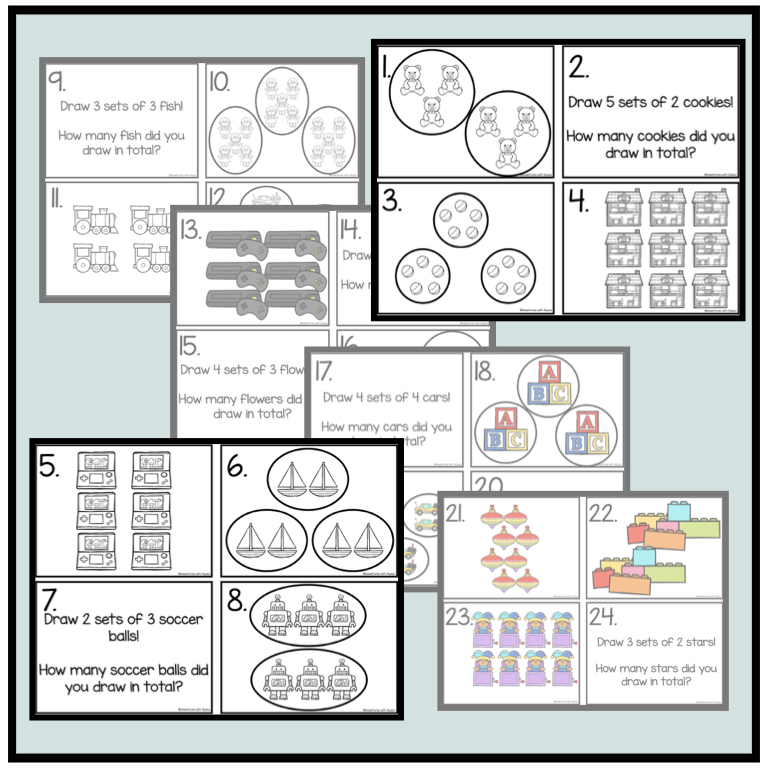Equal Groups Task Cards - Classful