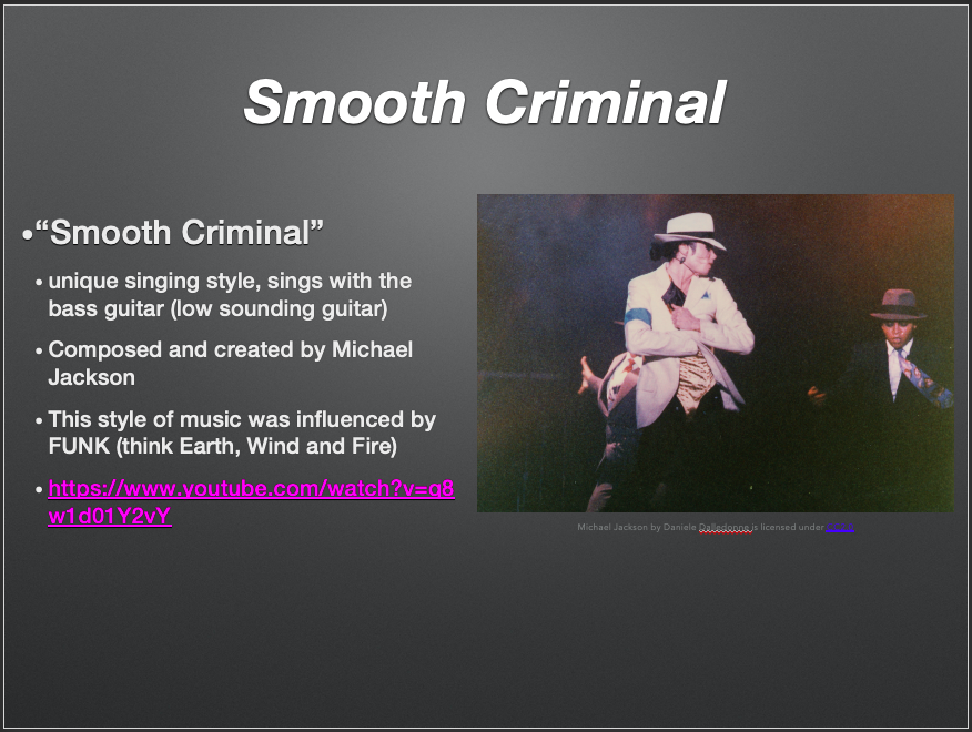 Michael Jackson - Music Appreciation - Band & Music Sub Lesson Plans ...