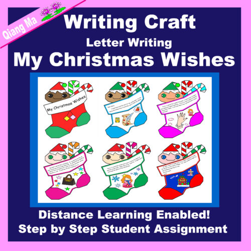 Letter Writing Craft- My Christmas Wishes - Classful
