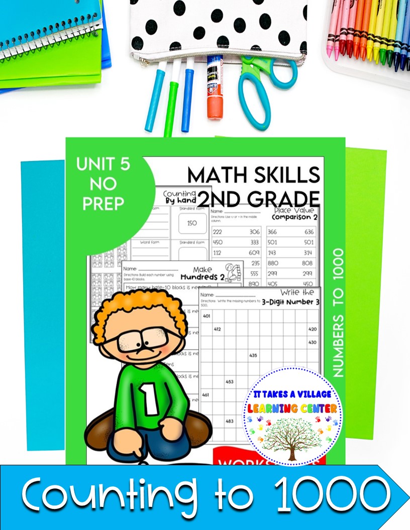 IM Grade 2 Math™ Place Value - Numbers to 1000 - Classful