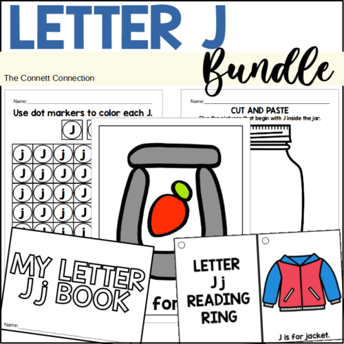 Letter J Worksheets and Hands On Centers Bundle - Classful