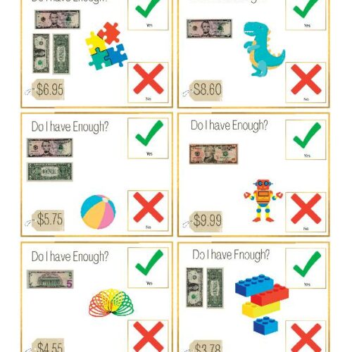 Do I Have Enough Money? | Visual Task Cards - Classful