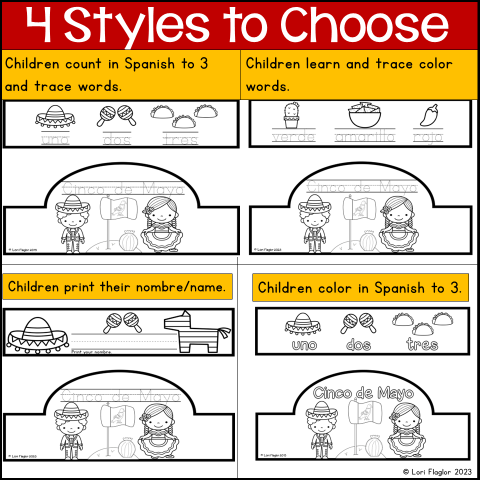 Cinco de Mayo Crowns - Classful