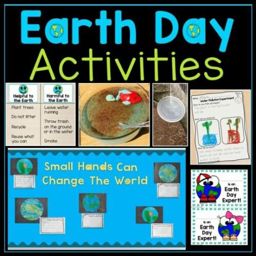 Earth Day Activities Crafts Bulletin Board Earth Science | Writing ...