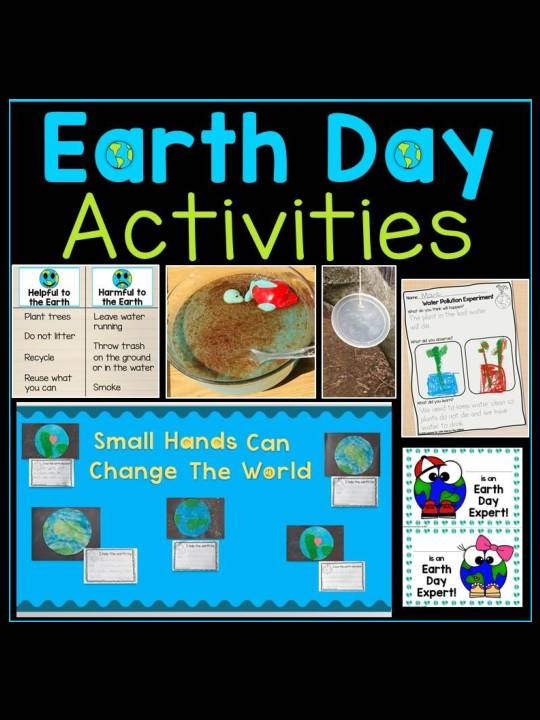 Earth Day Activities Crafts Bulletin Board Earth Science | Writing ...