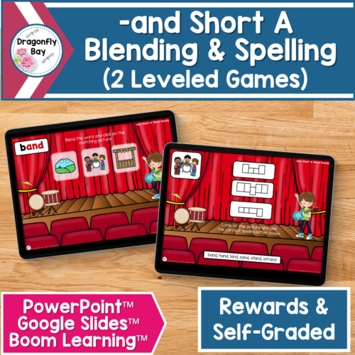 And Short A Word Family Phonics Digital Game for PowerPoint™ Google ...