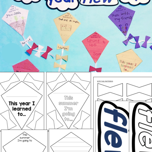 End of the Year Bulletin Board w/ Crafts & Writing 3 Ideas (Frogs, Bees ...
