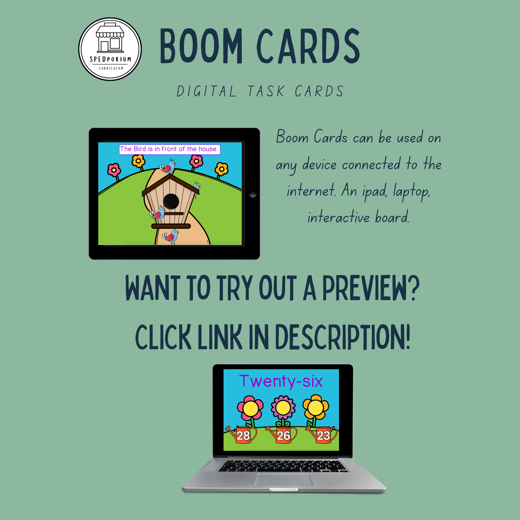 May Basic Math Skills Boom Card Bundle - Classful