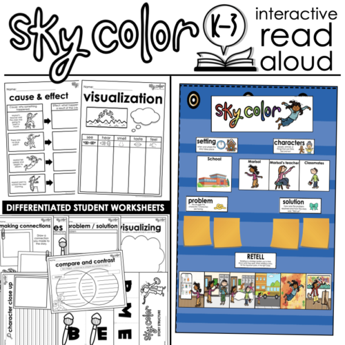 Sky Color by Peter H Reynolds Interactive Read Aloud Activities ...