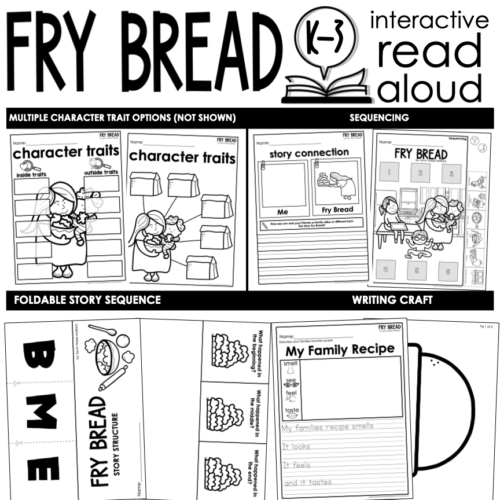 Fry Bread Interactive Read Aloud Activities | A Native American Family ...