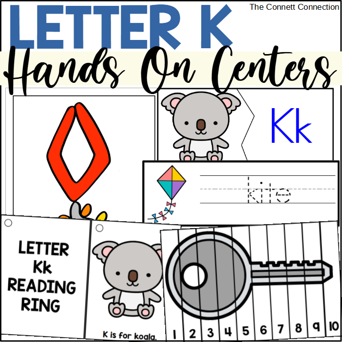 Letter K Hands On Centers - Classful