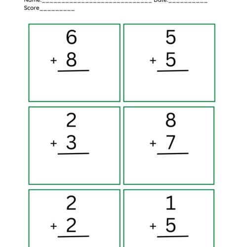 Two Digit Addition & Subtraction without regrouping | Adaptive Resources - Classful