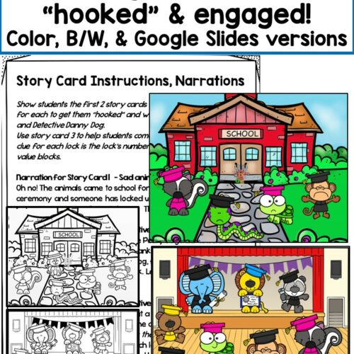 End of the Year Escape Room Breakout Activity Kindergarten - First ...