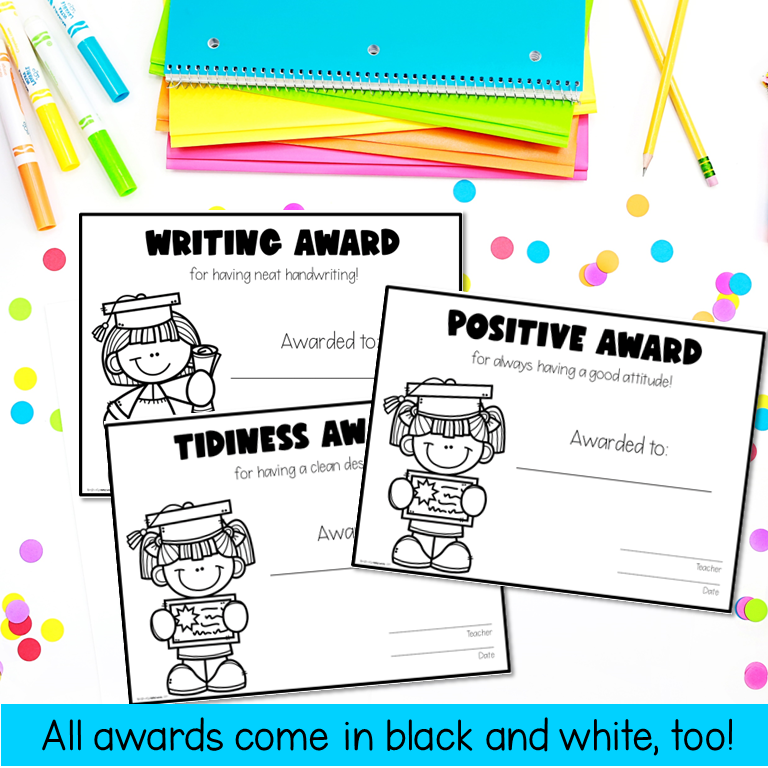 End of the Year Awards Bundle for Preschool, PreK and Kindergarten ...