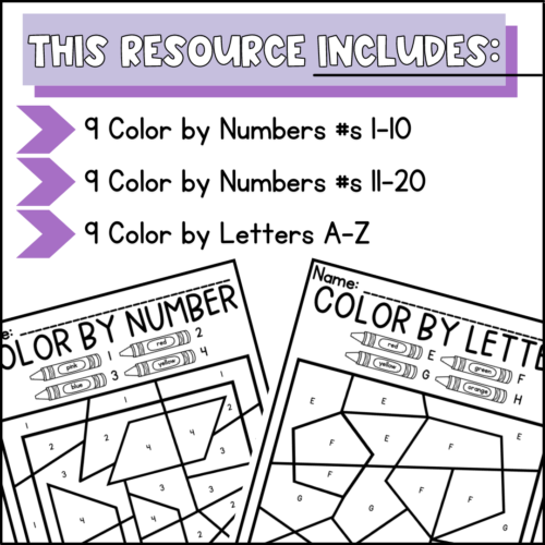 2-D Shapes Color by Code - 2-D Shapes Color by Number - Shapes Color by ...