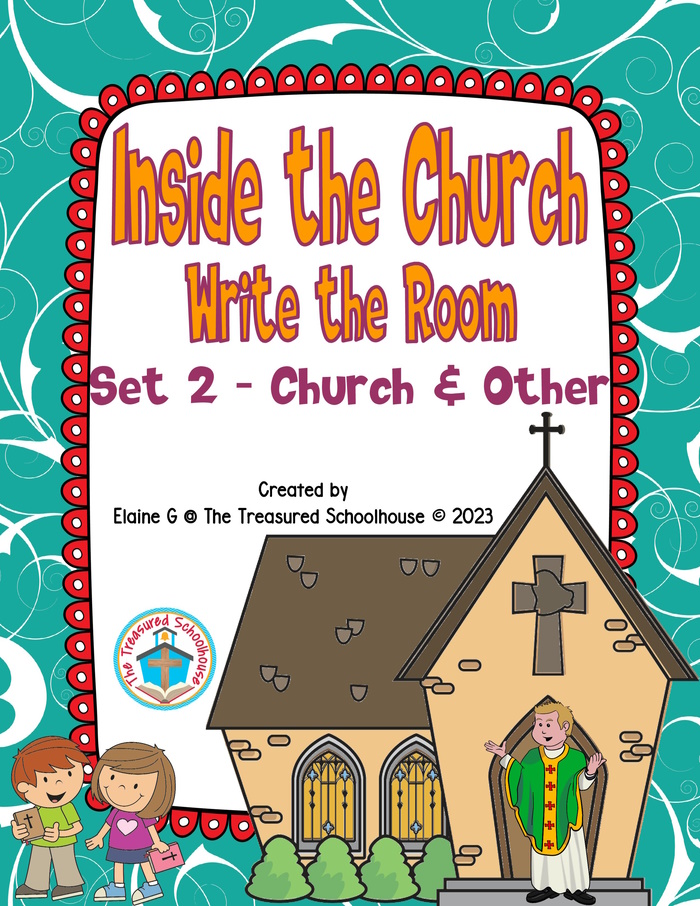 Inside the Church Write the Room BUNDLE - Classful