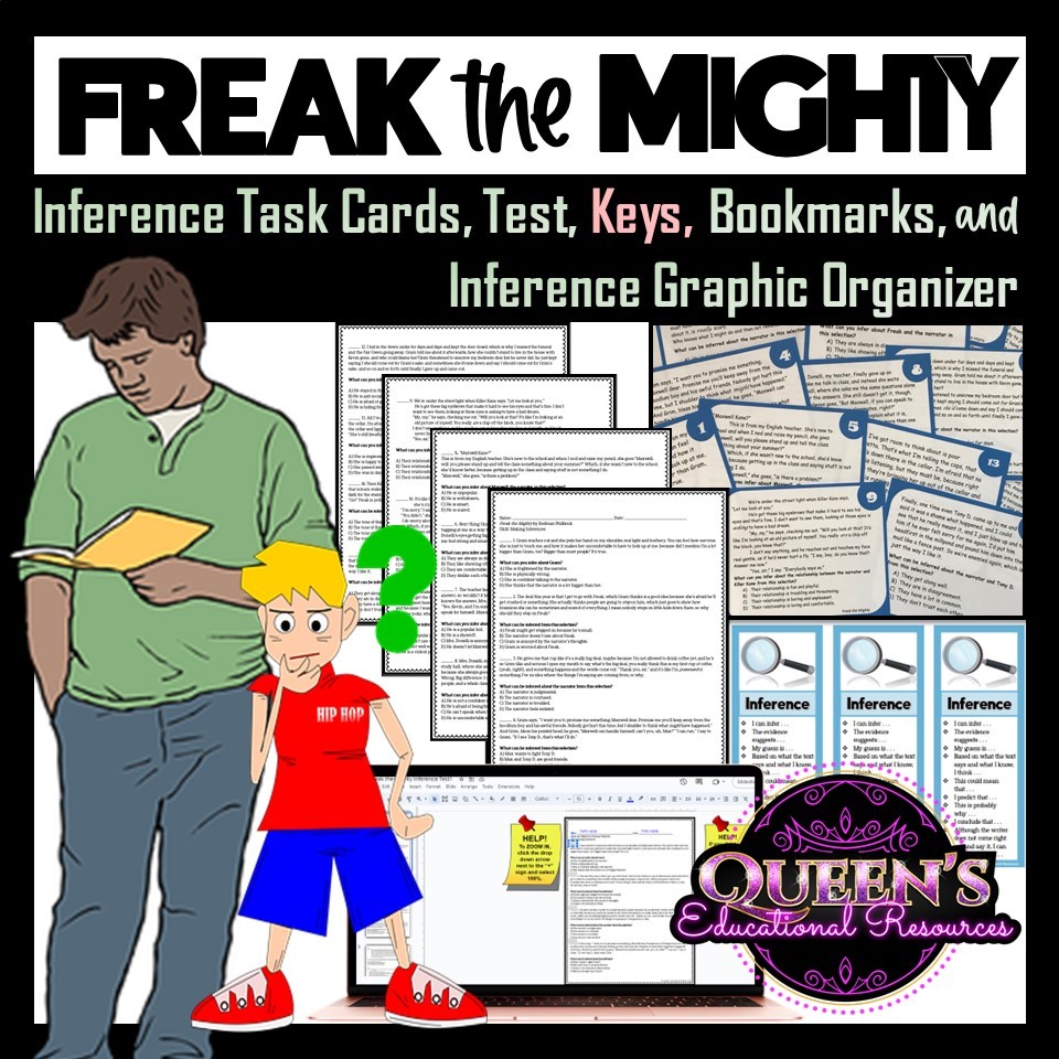 Freak the Mighty Activity and Inference Assessment - Classful