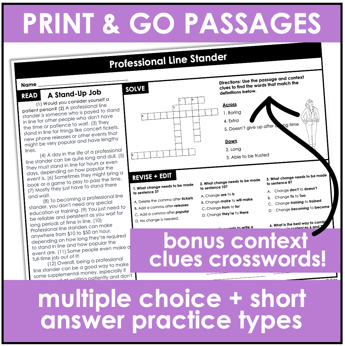 Revising and Editing Practice for 4th Grade with Opinion Writing ...