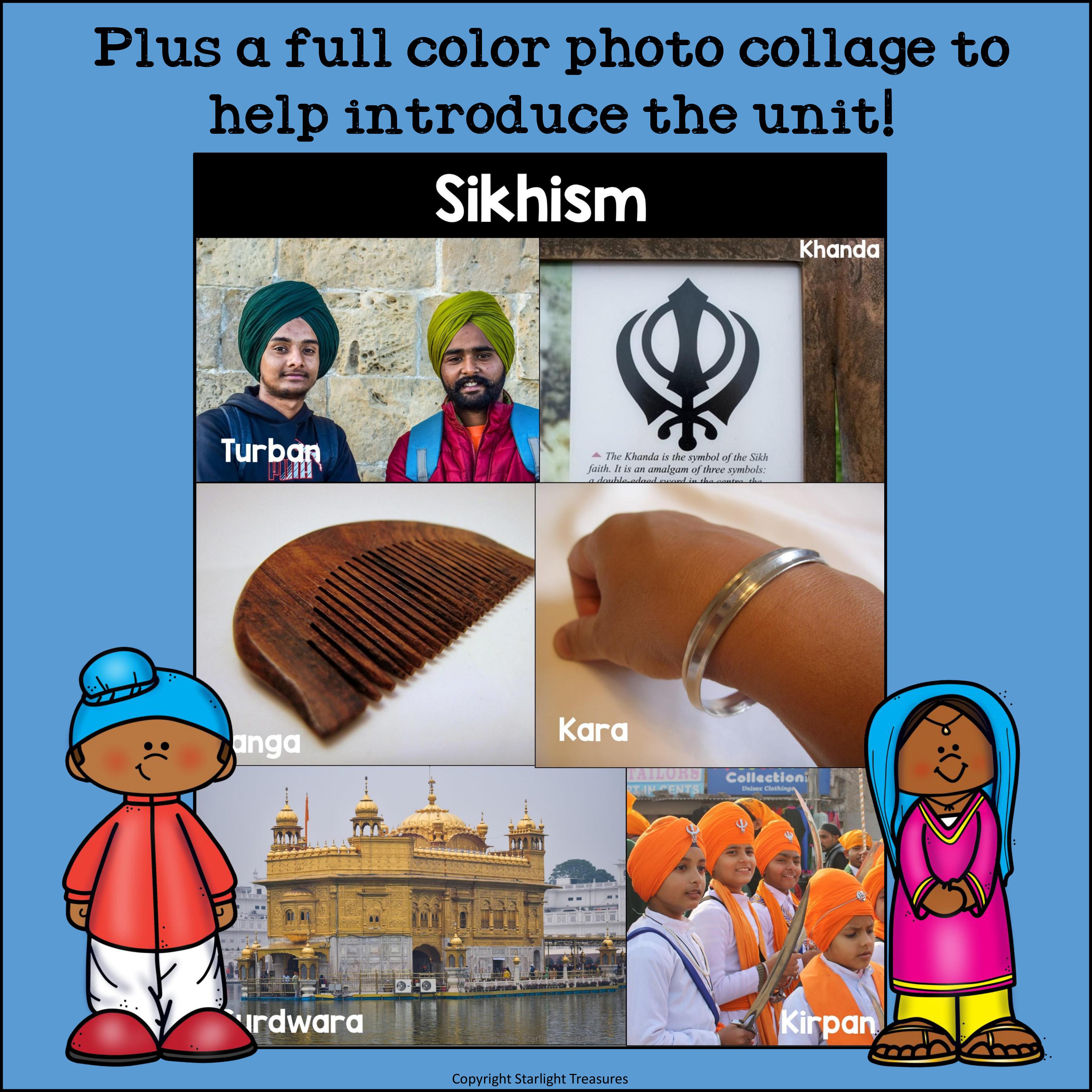 Sikhism Mini Book for Early Readers- World Religions - Classful