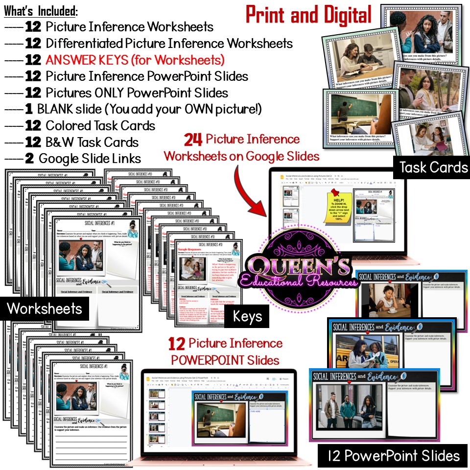 Earth Space Science Inference Worksheets