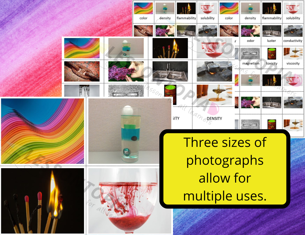 Physical and Chemical Properties | Chemistry | Card Sort - Classful
