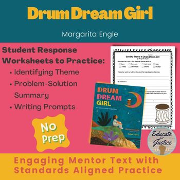 Black History Month Read Aloud Activities | Drum Dream Girl - Classful