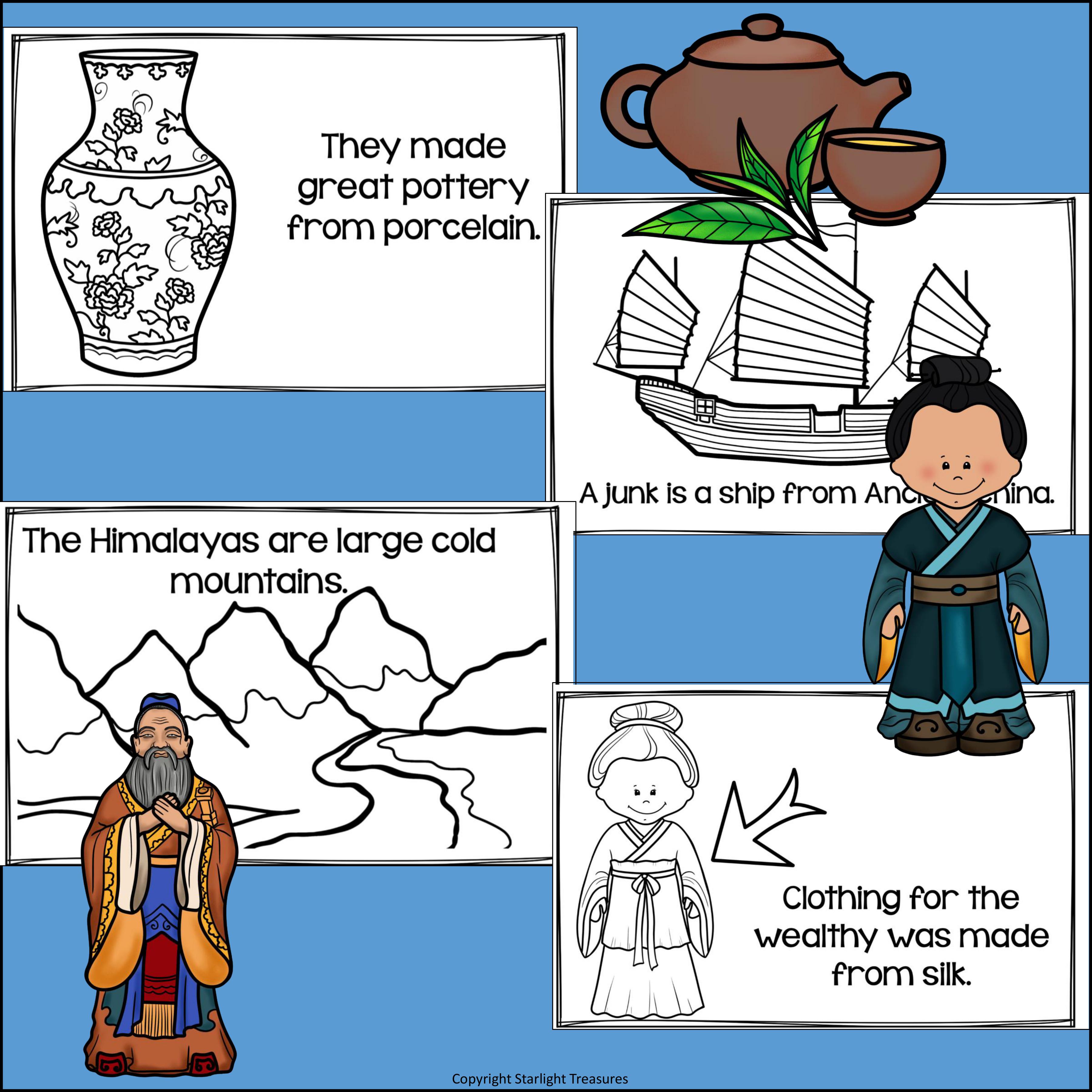 Ancient China Mini Book for Early Readers - Ancient Civilizations ...