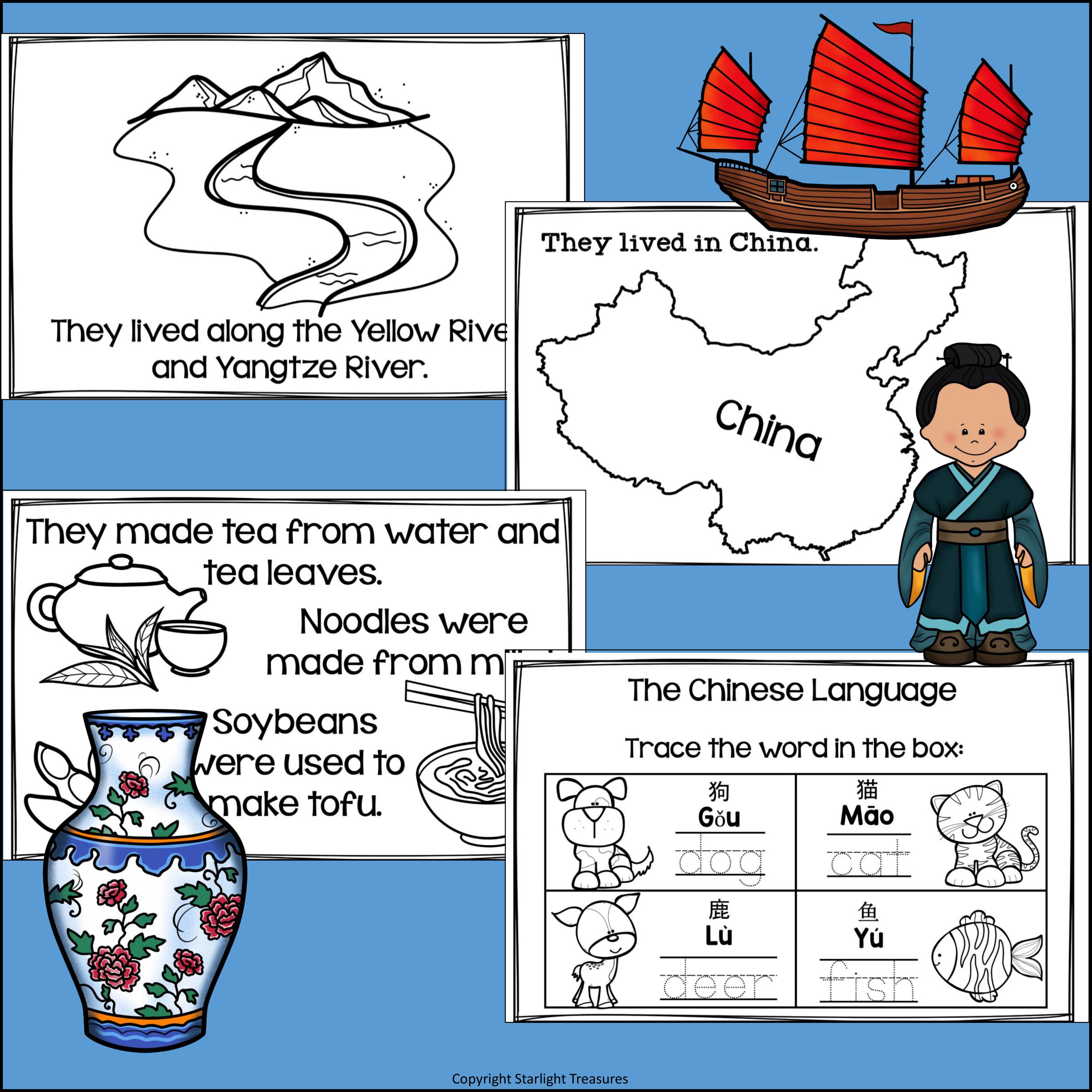 Ancient China Mini Book for Early Readers - Ancient Civilizations ...
