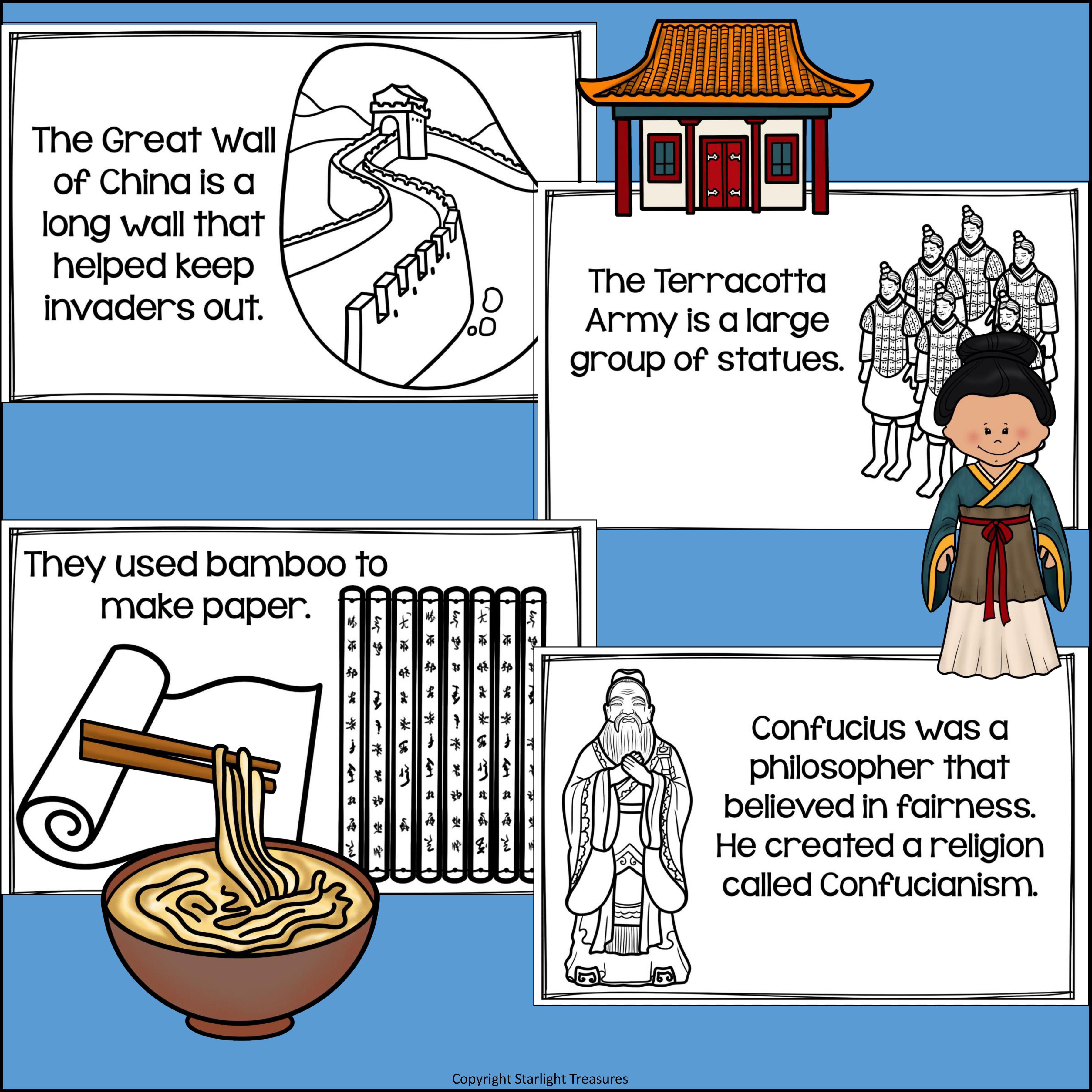 Ancient China Mini Book for Early Readers - Ancient Civilizations ...