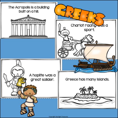 Ancient Greece Mini Book for Early Readers - Ancient Civilizations ...