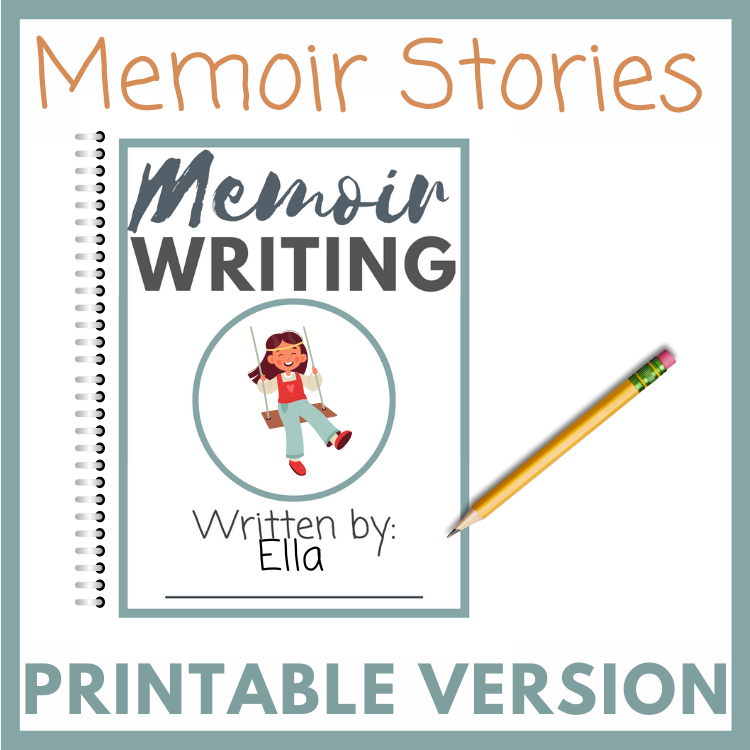 Printable Memoir Student Pages - Classful