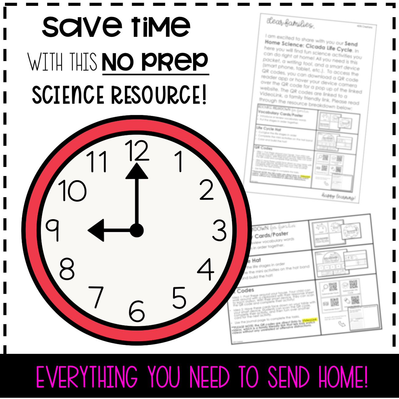 INVERTEBRATES send home SCIENCE bundle l Invertebrates Lifecycles ...