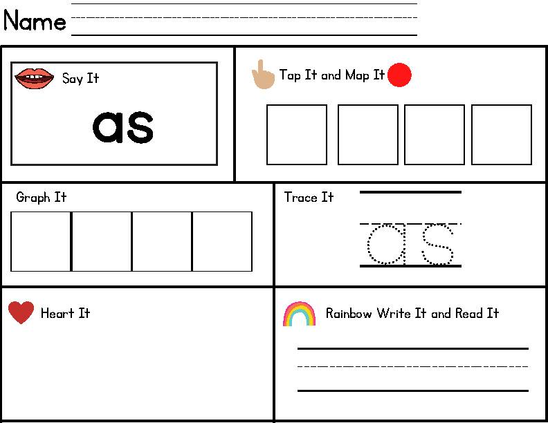 Heart Words - Grouped by Spelling Patterns - Classful