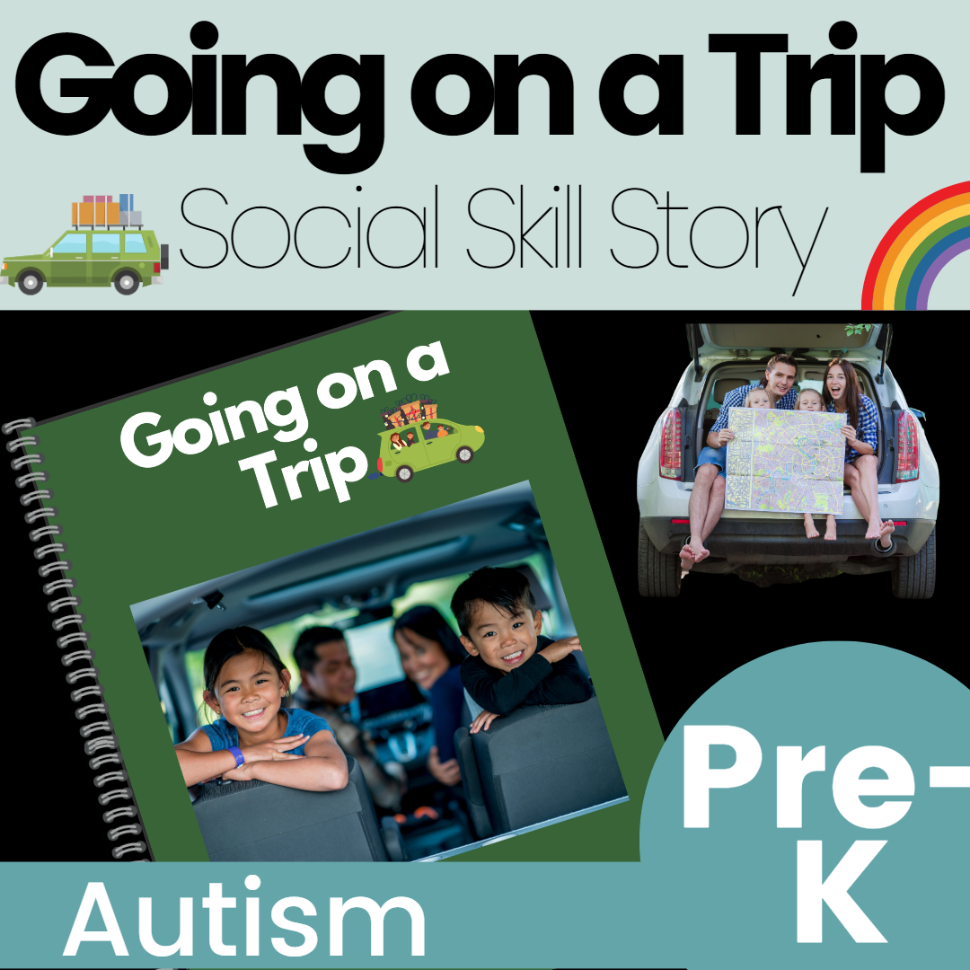 Preparing for a Family Road Trip Social Skills Story - Classful