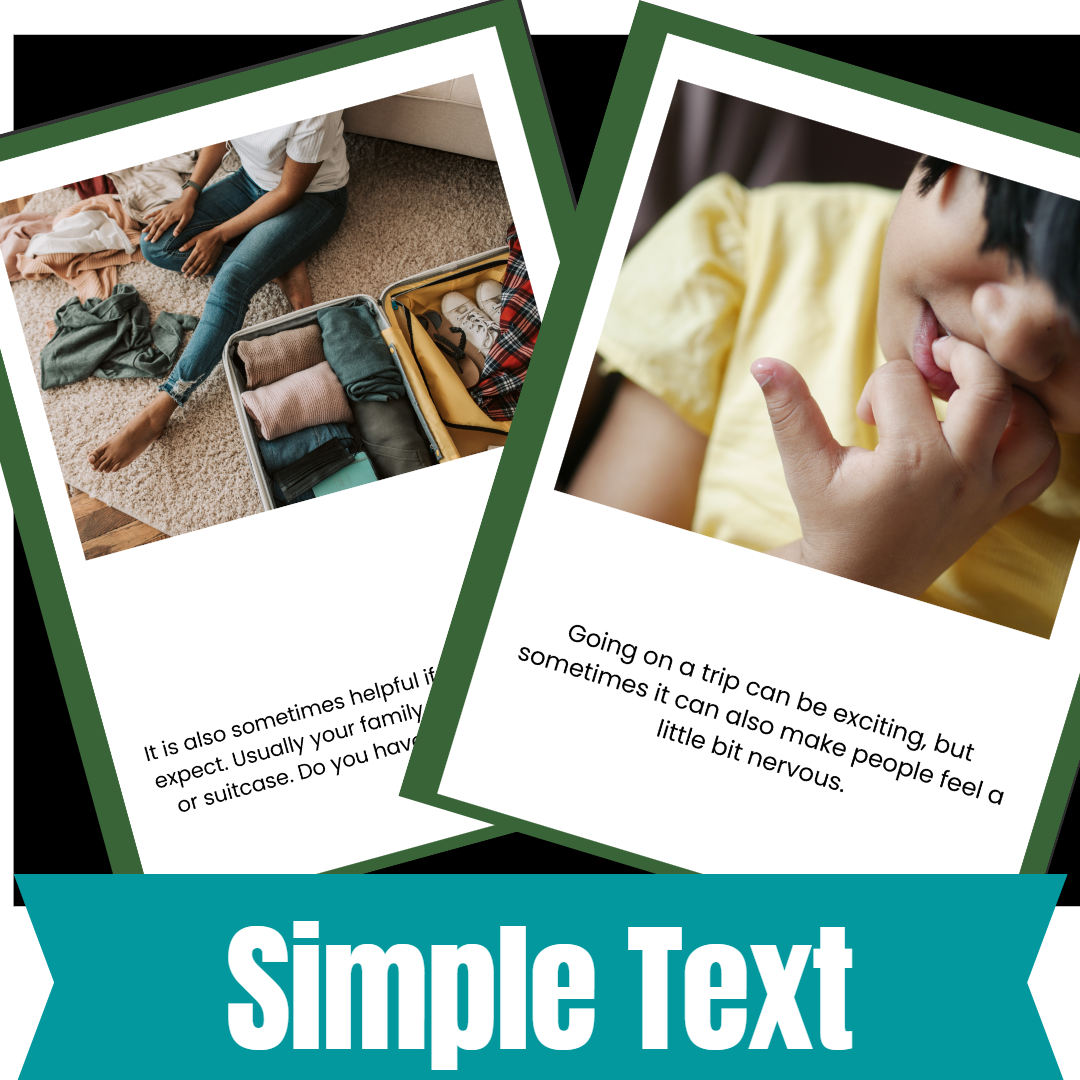 Preparing for a Family Road Trip Social Skills Story - Classful