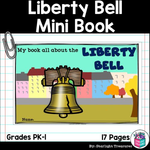 Liberty Bell Mini Book for Early Readers- American Symbols - Classful