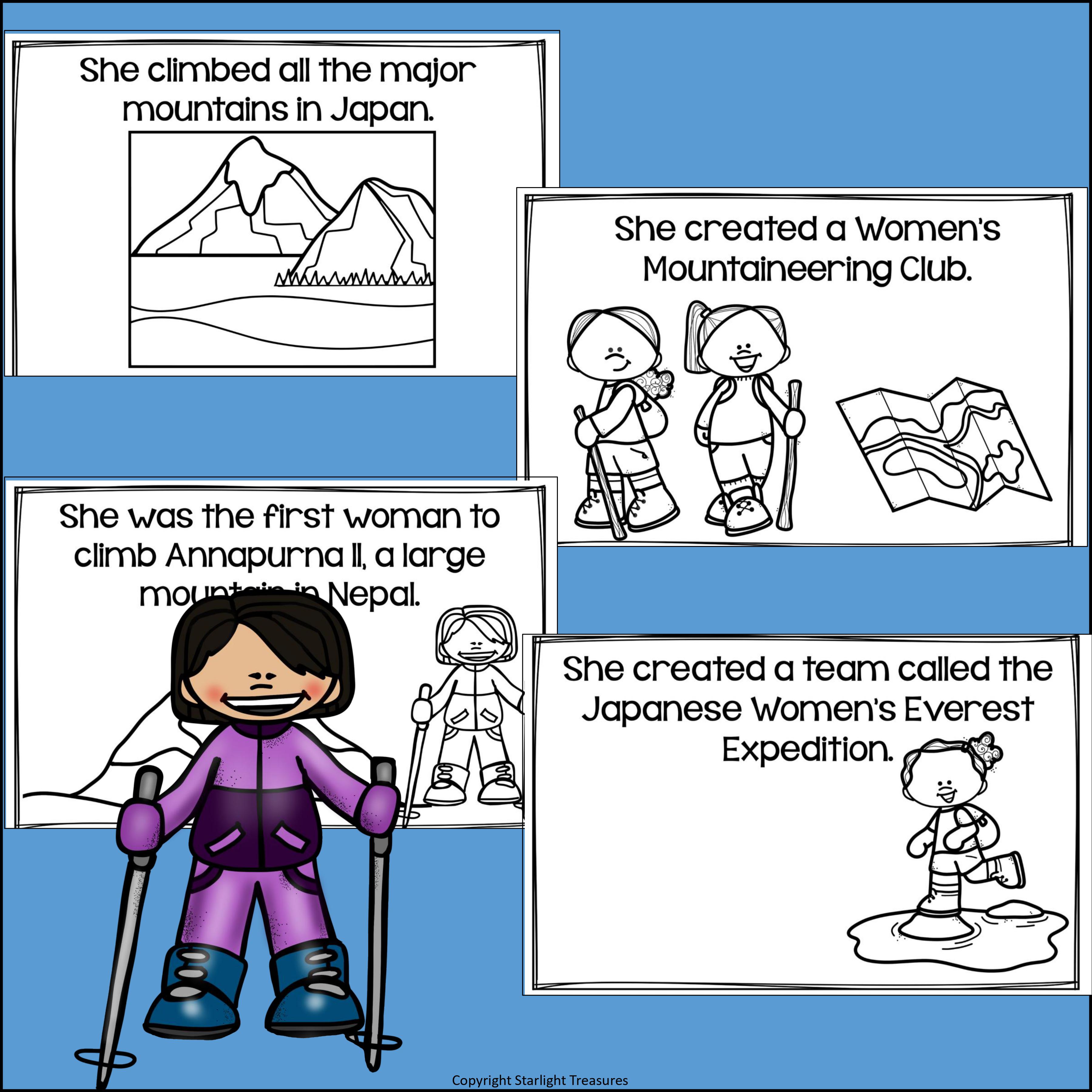 Junko Tabei Mini Book for Early Readers- Asian/Pacific Islander ...