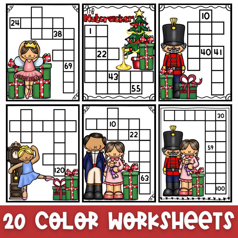 Numbers to 120 Math Center Activities {The Nutcracker} - Classful